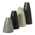 Main + Mesa Decorative Stoneware Bud Vases, Modern Boho, Set of 4 ...