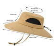 beishanbush Bucket Hats Men Mountaineering Fishing Solid Color Hood ...