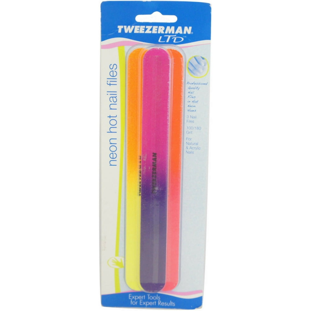Tweezerman - Tweezerman Tweezerman Nail Files, 3 Each - Walmart.com ...
