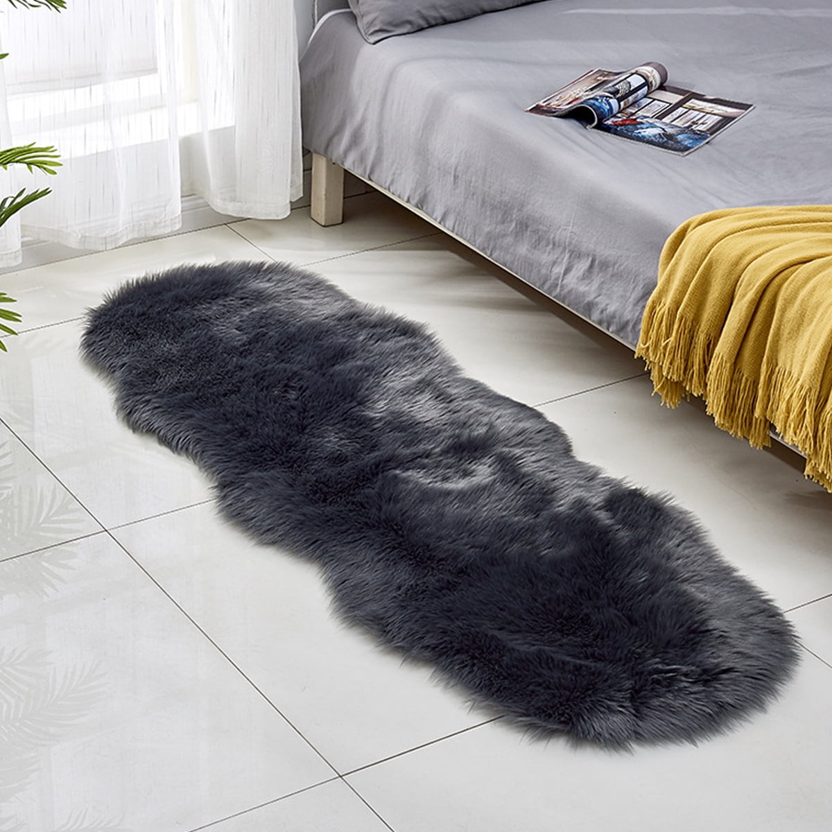 Click here for Taiwo Faux Fur Rugs  Bedrooms  Plush Rugs  Soft Sh... prices
