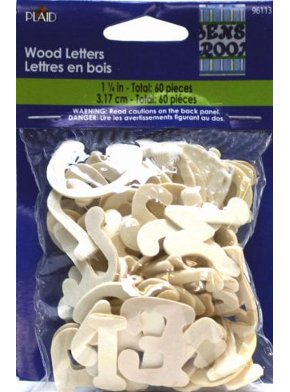 Wooden Letters & Numbers in Wood Crafting - Walmart.com