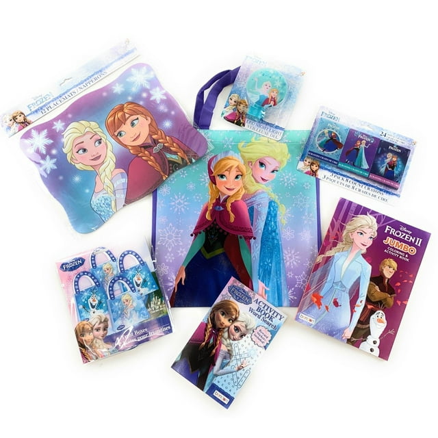 Disney Frozen Gift Set Anna Elsa Princess Girl Kid Art Activity 7 Piece ...