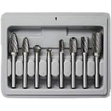 Drill America Cylindrical End Cut Carbide Burr 1/4 Shank - Walmart.com