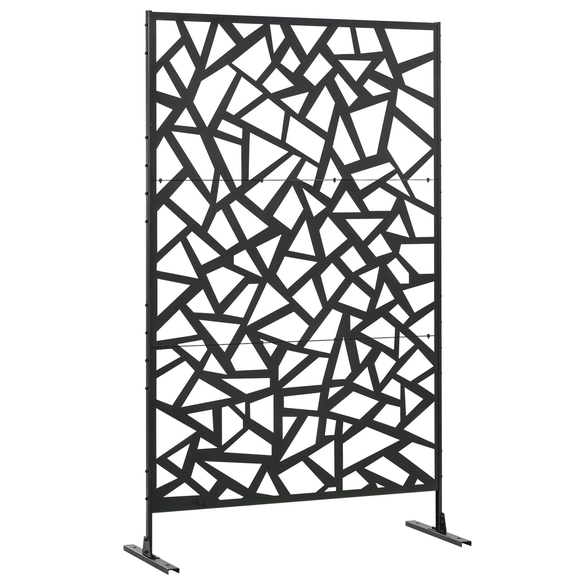 Click here for Outsunny Metal Privacy Screen W/ Expansion Screws... prices