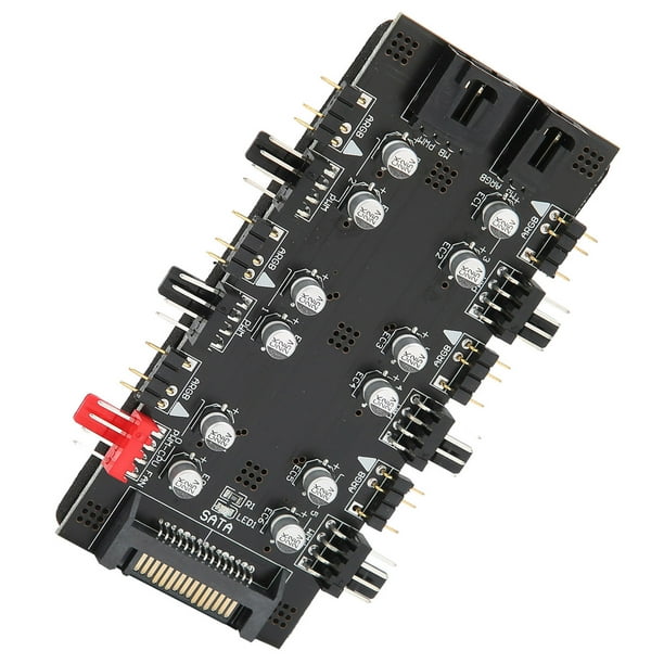 1 To 6 Splitter Hub, Easy Operation Centralized Control ARGB Hubs ...