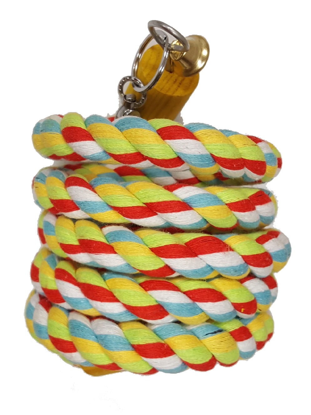 Medium Spiral Rope Bird Perch/Swing 3/4" Diameter - Assorted Colors ...