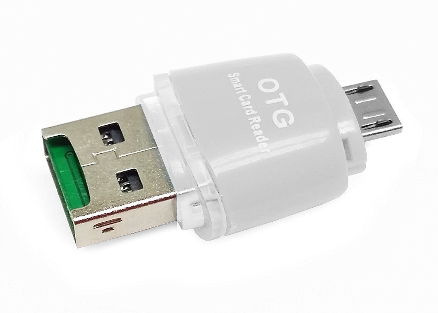 Importer520 Micro SD Card Reader Adapter with OTG USB 2.0 A Male and ...