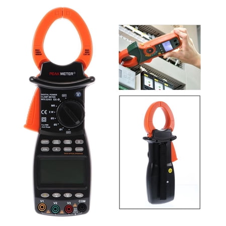 MS2203 Alternating Current Clamp Meter 9999 Counts Current Clamp RS232C ...