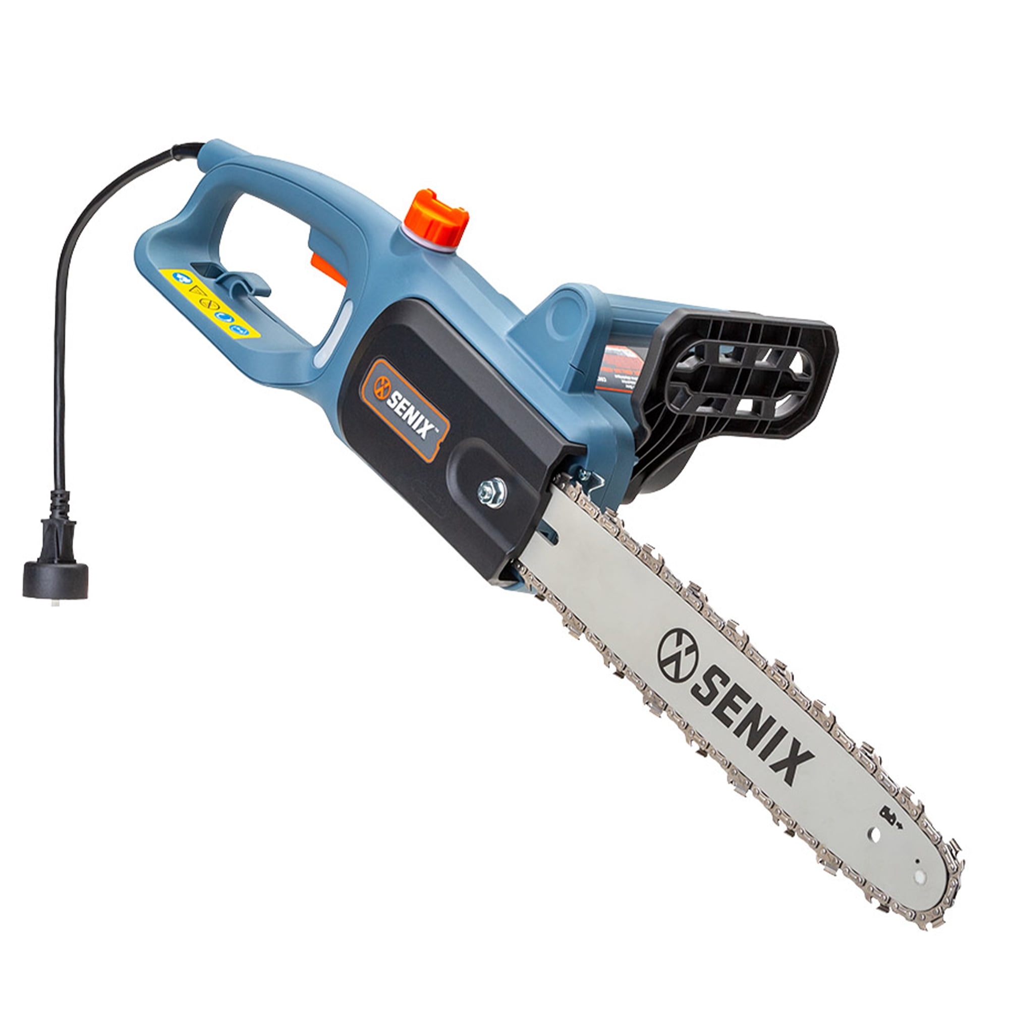 SENIX CSE10-L 14" 10 Amp Corded Electric Chainsaw, Automatic Oiler ...