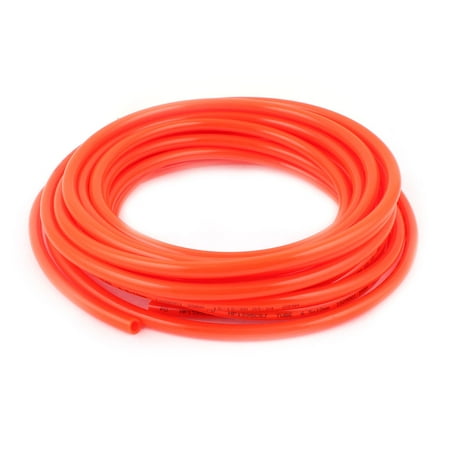 10m Red Flexible Polyurethane Air Tubing Fuel Gas Line PU Tube 6.5mm ...