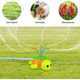HEJULIK Outdoor Sprinkler for Kids - Backyard Rotating Turtle Sprinkler ...