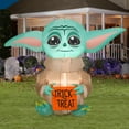 Airblown Inflatables Grogu from the Mandalorian, 51'' Halloween ...