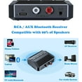 Bluetooth Receiver for Home Stereo, to RCA Adapter with NFC-Enabled, 3 ...