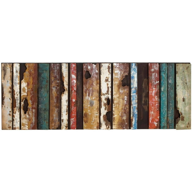 Beautiful Metal Wall Decor With Rectangular Design - Walmart.com