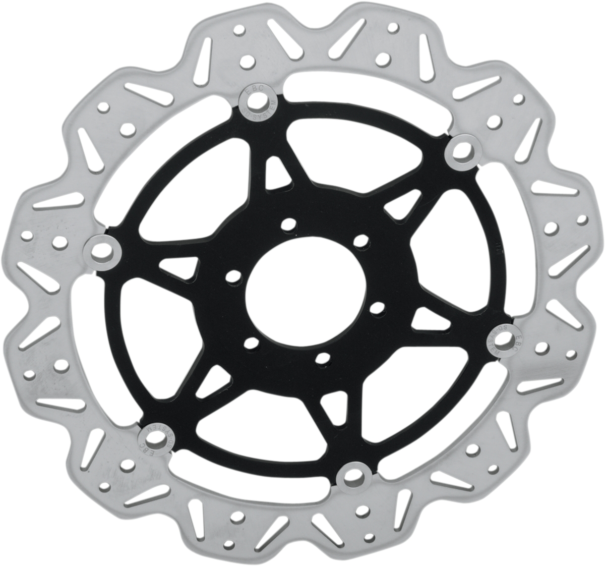 EBC Vee-Rotor Black VR2124BLK - Walmart.com