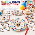 Birthday Party Supplies for 24 Guests – 96-Piece Disposable Party ...