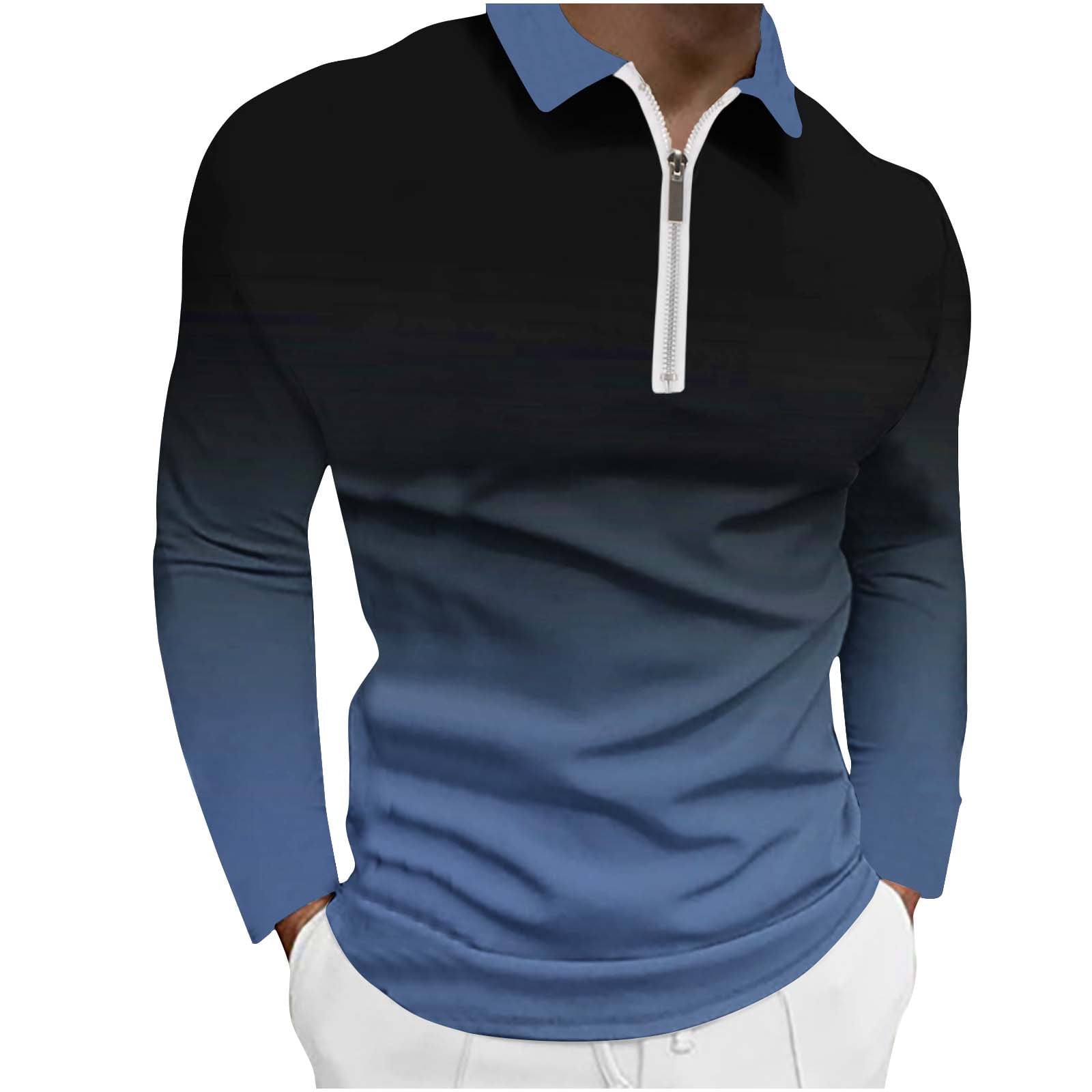 Click here for Zanvin Tops Mens Polo Shirts Long Sleeve Casual Mu... prices