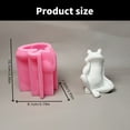 3D Statue Silicone Molds for Making Soap Chocolate Fondant Candy Baking ...