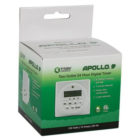 Titan Controls Apollo Outlet Timer | Walmart Canada