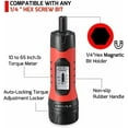 Torque Screwdriver Wrench Set (10-65 In.lb ±1) with 29 S2 Alloy Bits ...