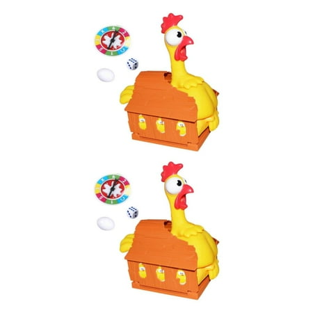Youkk Entertaining Plastic Lucky Hen Laying Eggs Board Game for Family ...
