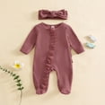 VUHXZWAF Baby Boy Outfits Zip Up Ruffle Long Sleeved Romper and ...