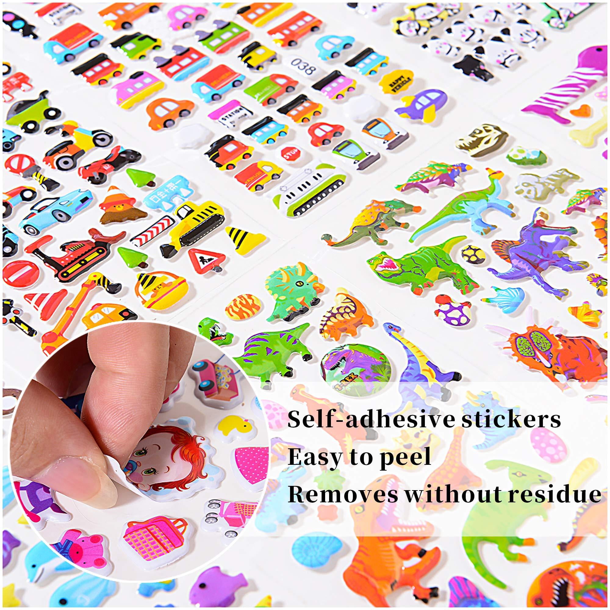 3D Stickers Kawaii Puffy Stickers | Flower Stickers Baby Scrapbook ...