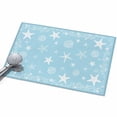 Coastal Ocean Starfish Shell Rectangle Area Rug 2x3ft,Living Room Rug ...