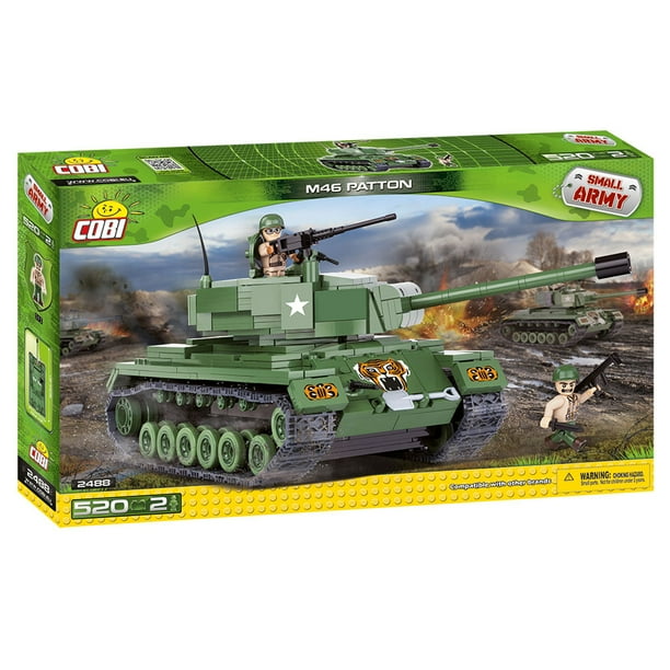 COBI Small Army M46 Patton Tank 520 Piece Construction Blocks Building ...