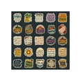 25pcs Creative Sticker Pack, Waterproof Vinyl Decals for Laptops ...