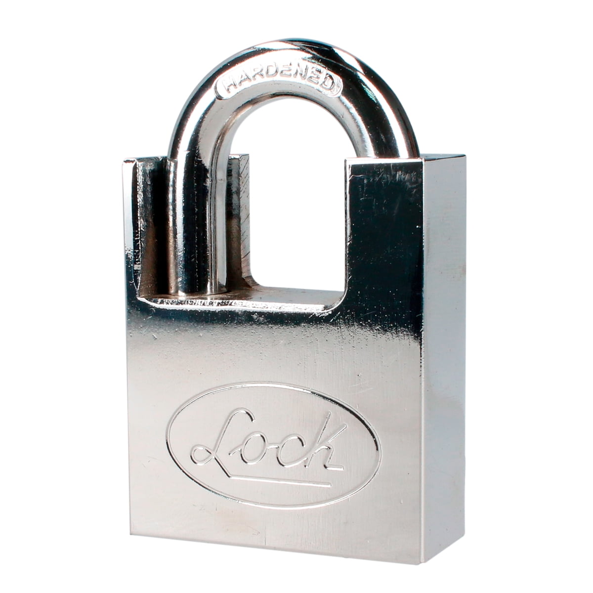 Lock Shrouded Steel Pad, Disc Key Satin Chrome - Walmart.com
