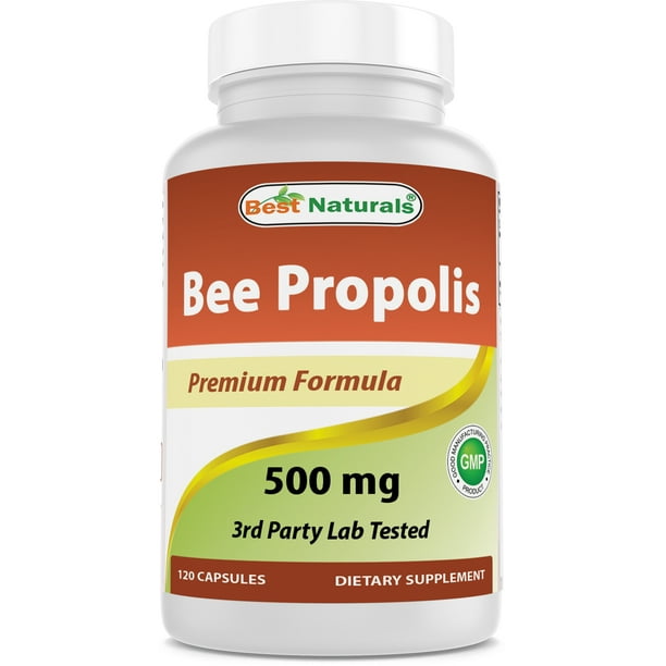 Best Naturals Bee Propolis 500 mg 120 Capsules - Walmart.com - Walmart.com