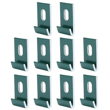 10Pcs Metal Fixings Attaches Greenhouses Base Clips, Base Clips ...