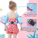 Life jackets for kids, Pool Floats Swim Vest Kids Jacket for 2-6, Arm ...