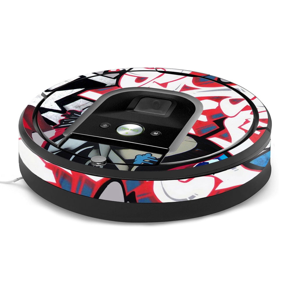 Skin Decal Wrap Compatible With iRobot Roomba 960 Robot Vacuum Sticker ...