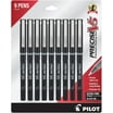 Pilot V5 RT Retractable Pens, Extra Fine, 12-Pack (6 Black, 6 Blue ...
