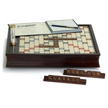 Scrabble Game Linen Book Vintage Edition - Walmart.com
