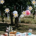 4pcs Daisy Banner Garland Daisy Party Hanging Banner Birthday Party ...