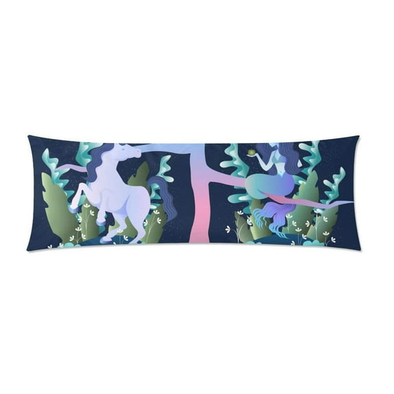 ABPHOTO Floral Body Pillowcase Pillow Cover Pillow Protector Two Sides ...