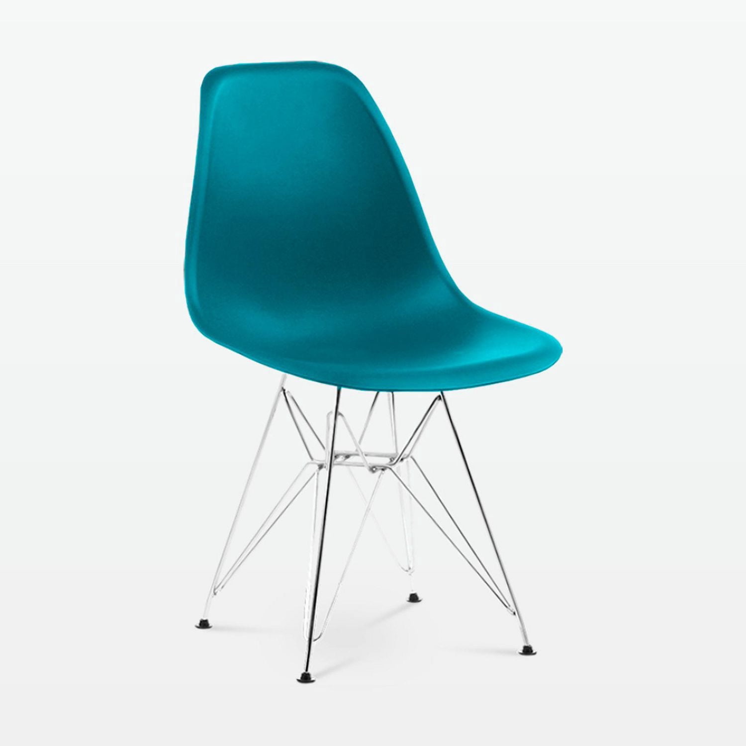 Heavenly Collection Navy Green Chair with Chrome Base SET OF 2 - Walmart.ca