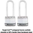 Master Lock M1XTLJ Magnum Heavy Duty Padlock with Key, 2 Pack Keyed ...