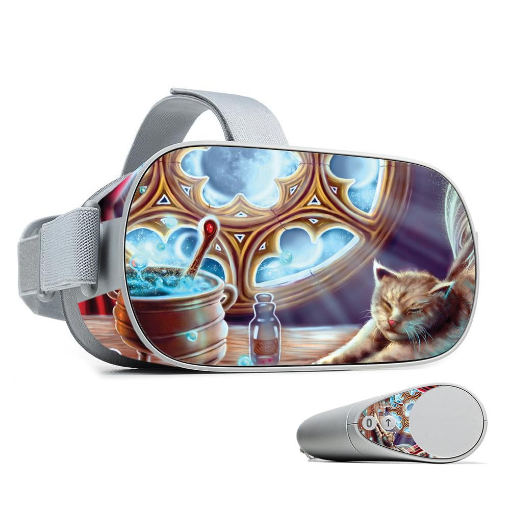 Skin Decal Wrap Compatible With Oculus Go Sticker Design Cauldron Cat ...