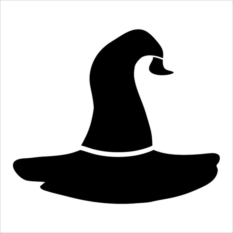Witch Hat Stencils