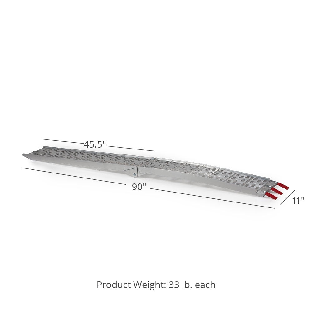 Buy Titan Ramps Aluminum Stand With 7.5 FT Long Aluminum Plate Top ...