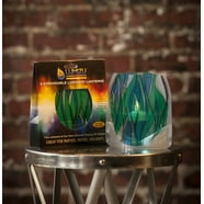Modgy Lumizu Collapsible 4pc Luminary Lantern Set - Tiffany Poppies ...