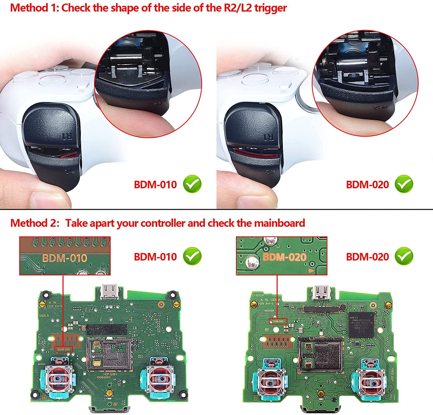 Buy eXtremeRate Graphite Carbon Fiber Programable RISE4 Remap Kit for PS5 Controller BDM 010 ...
