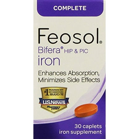 Feosol Complete with Bifera,30 Count (Pack of 2) | Walmart Canada