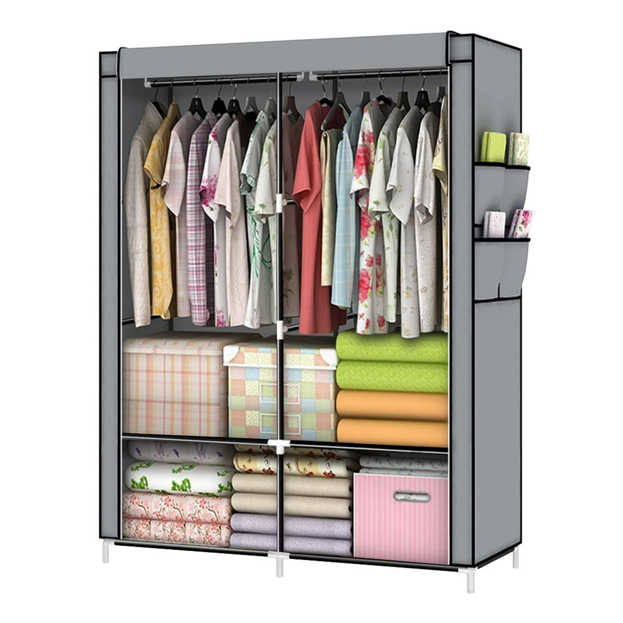 Click here for Youud Wardrobe Storage Closet Clothes Portable War... prices