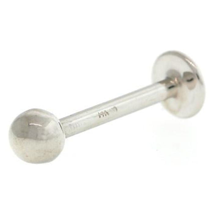 Anygolds 14K Real Solid Gold Sphere Ball Labret Chin Cartilage Daith ...