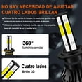 9005 LED Headlight Bulbs 55W 6000LM/Pair, 9005 HB3 LED Bulb Conversion ...
